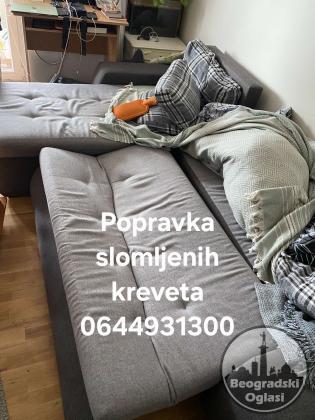 Popravka slomljenih kreveta Bed repair 0644931300