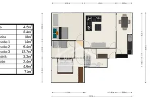 Prodaja Stan - Beograd, Čukarica: Golf naselje - Blagoja Parovića