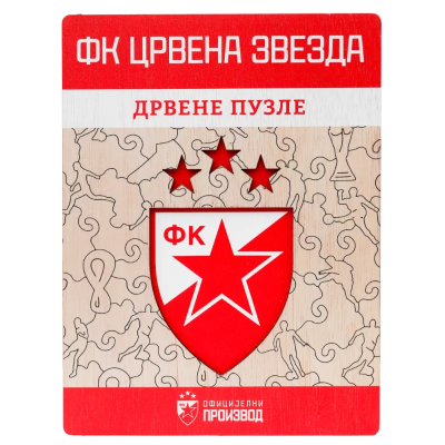 Puzla drvena - FK Crvena Zvezda, Logo