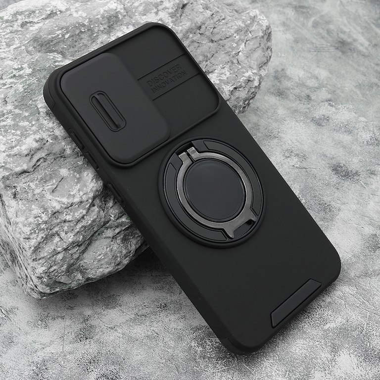 Zastitna maska (futrola) DEFENDER CAMSHIELD - Samsung A376 Galaxy A37 5G crna (MS)