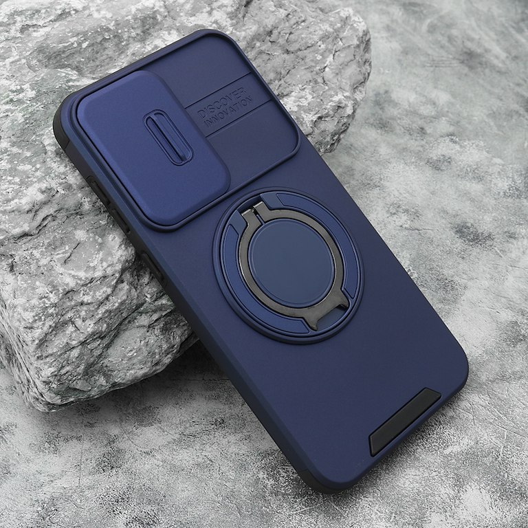 Zastitna maska (futrola) DEFENDER CAMSHIELD - Samsung A376 Galaxy A37 5G plava (MS)