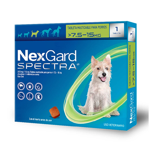 NexGard SPECTRA® M za pse 7,5-15 kg 1 tableta