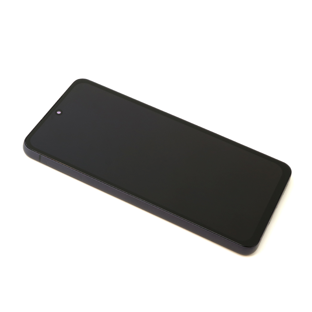 LCD displej (ekran) - Samsung G990 Galaxy S21 FE + Touch screen + okvir graphite OLED (MS)