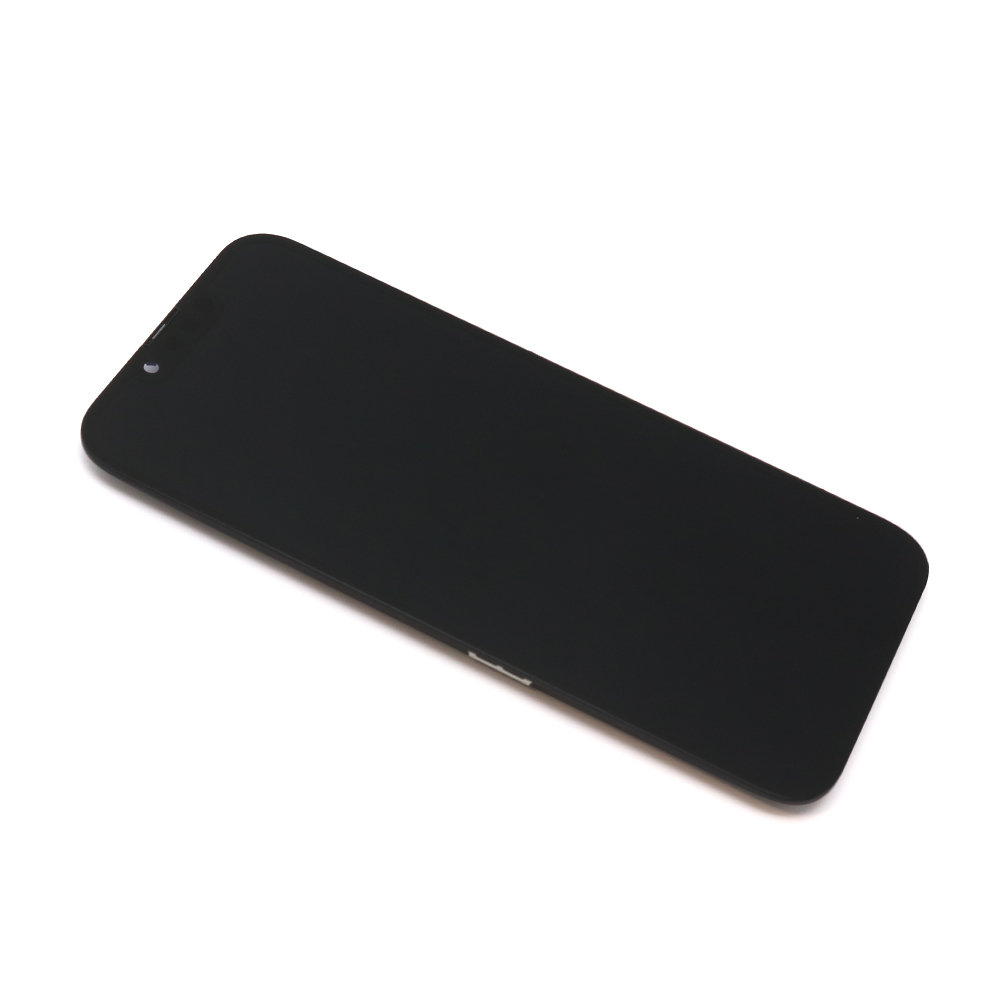 LCD displej (ekran) - Iphone 13 (6.1) + Touch screen crni APLONG Soft OLED Support IC removable (MS)