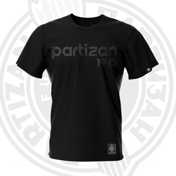 MAJICA PARTIZAN 1945 CRNA