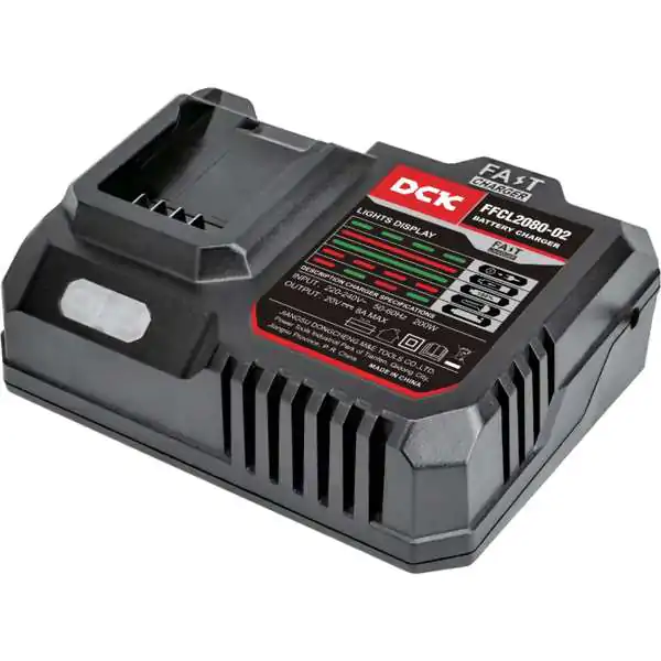 DCK FFCL2080-02 brzi punjač 20V 8A – profesionalni punjač za DCK Li-ion baterije