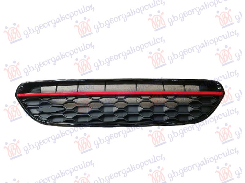 PVC MASKA CRNA (CRVENA LAJSNA) (JCW) MINI COUNTRYMAN 2021-2024 (F60) (OEM: 51135A1A149, 51137931644)