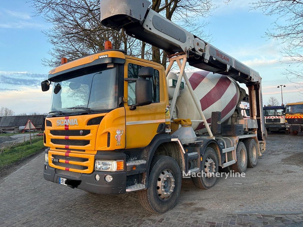 IMER Group na šasiji Scania P410 kamion s mešalicom za beton