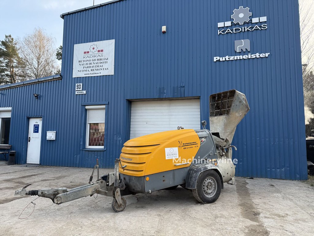 Putzmeister M740DB stacionarna betonska pumpa