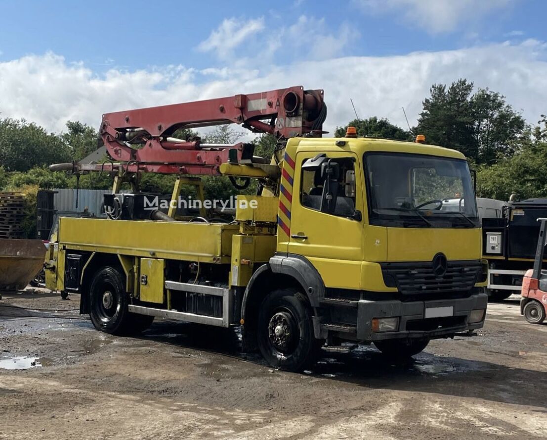 Putzmeister na šasiji Mercedes-Benz Actros pumpa za beton