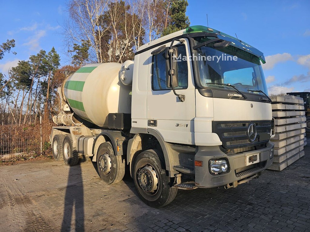 Stetter na šasiji Mercedes-Benz Actros 3541 kamion s mešalicom za beton