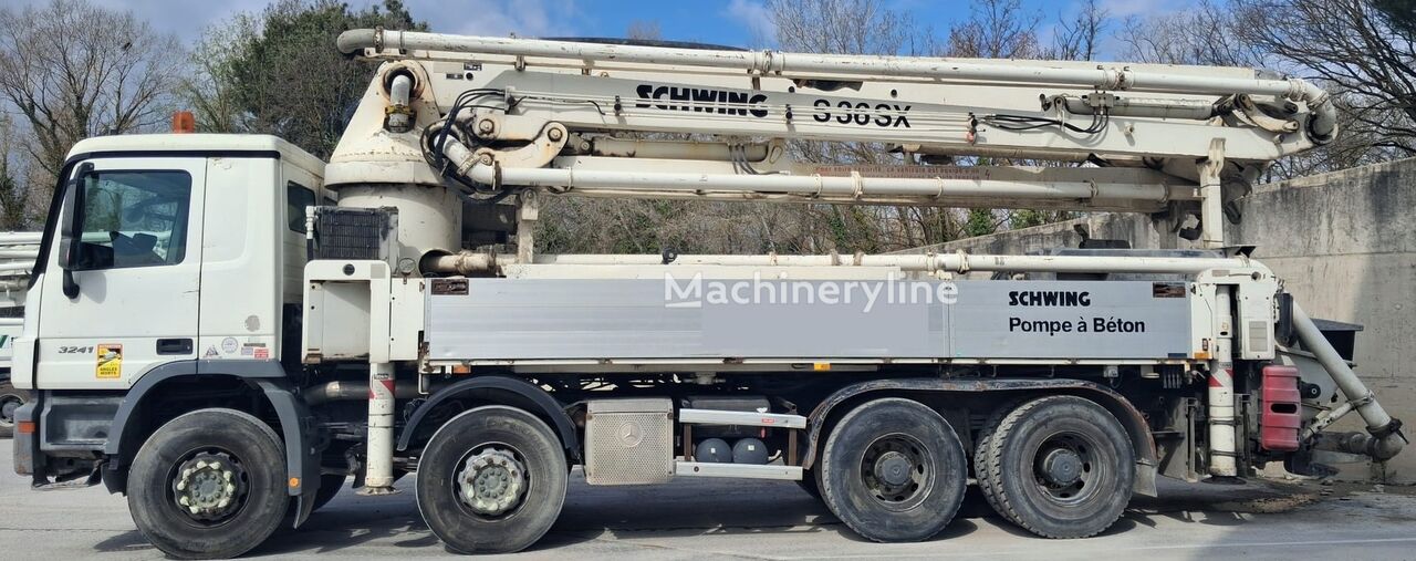Schwing S36 SXP na šasiji Mercedes-Benz Actros 3241 pumpa za beton