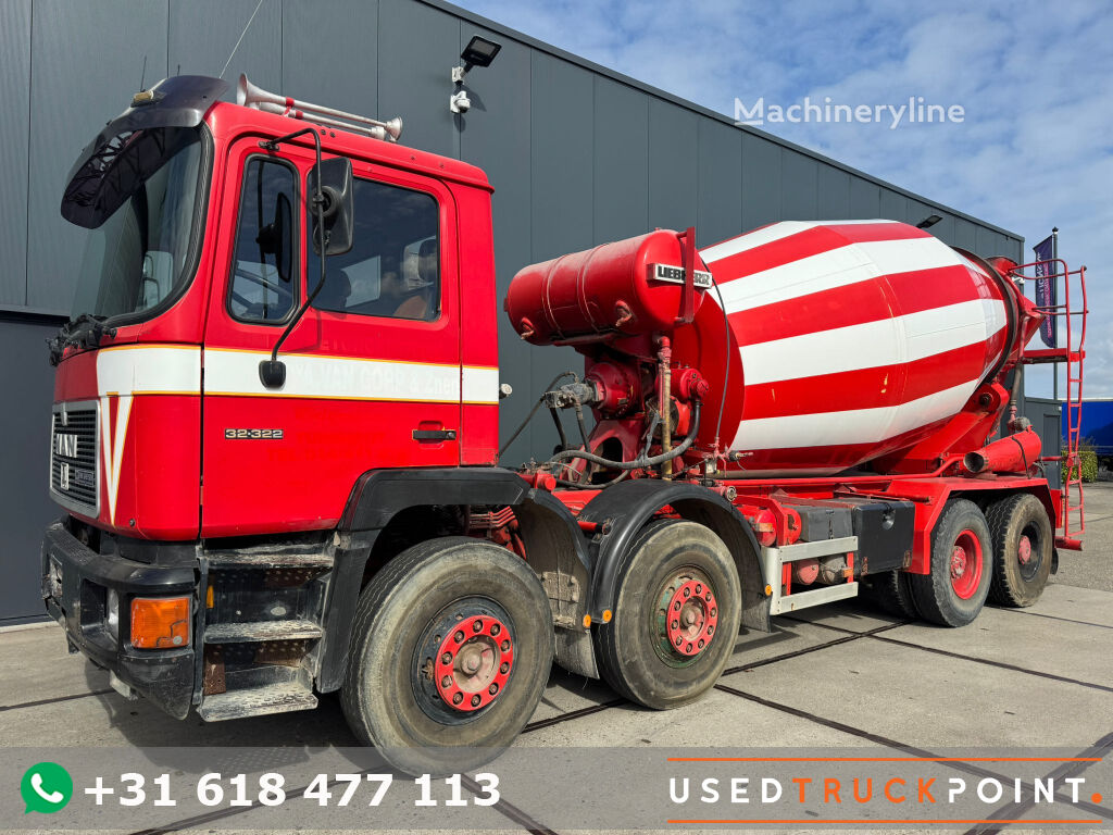 MAN 32-322 / 8X4 / LIEBHERR Mixer / Belgium Truck kamion s mešalicom za beton