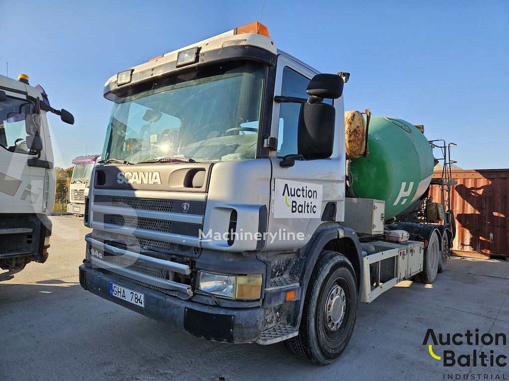 Prodaje se Scania P 94 GB kamion s mešalicom za beton na aukciji