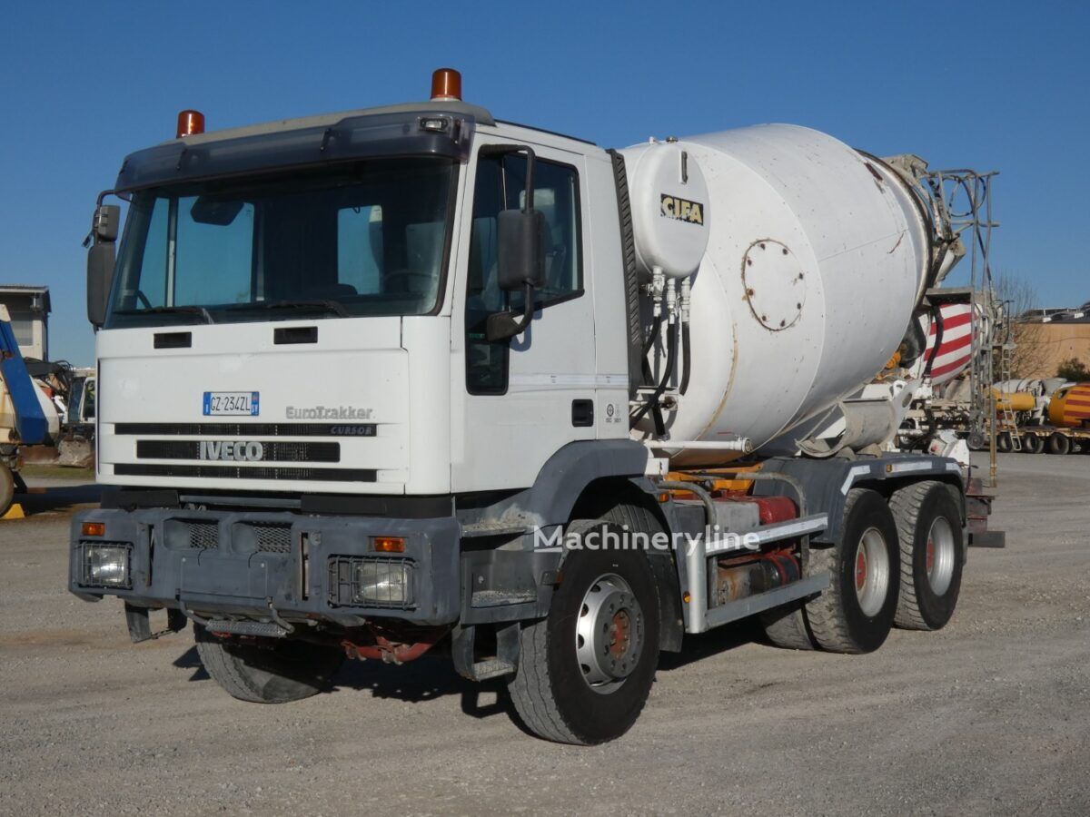 Cifa RY1100 na šasiji IVECO EUROTRAKKER 380E38H kamion s mešalicom za beton