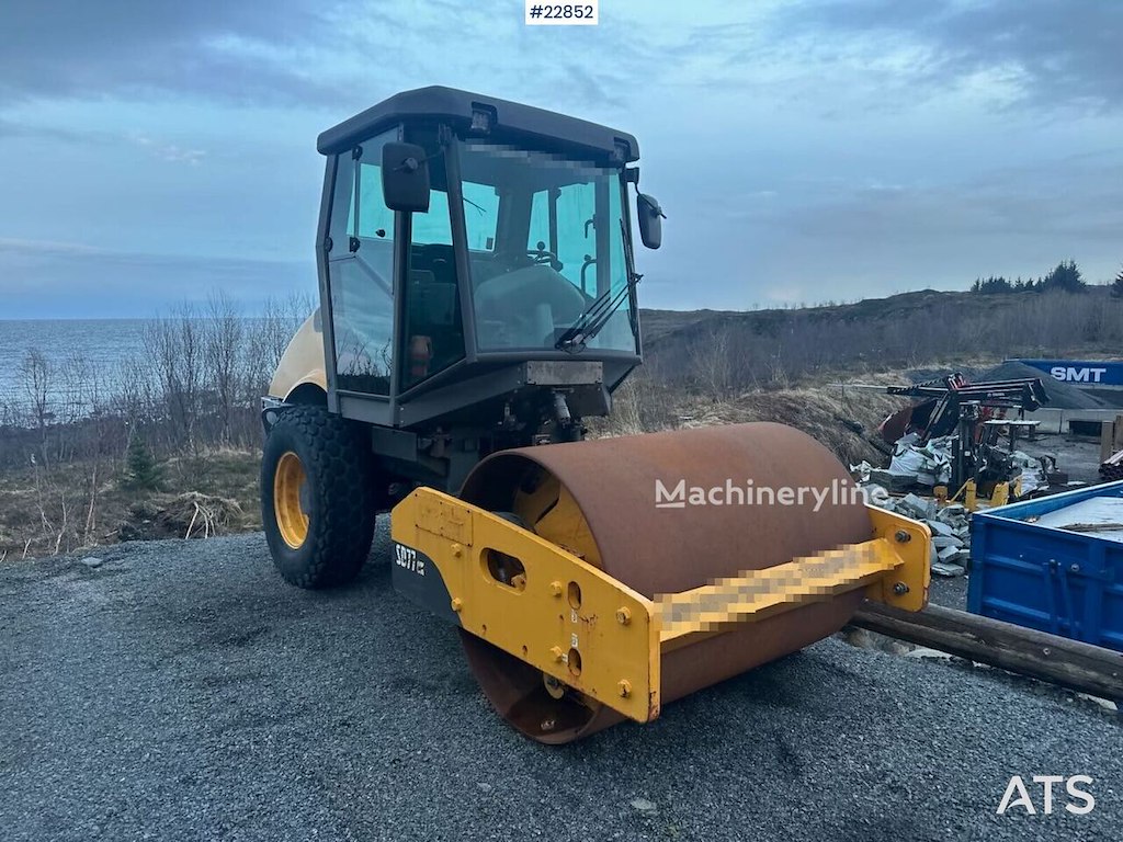 Volvo SD77DX vals m/ lite timer! kompaktor s jednim valjkom