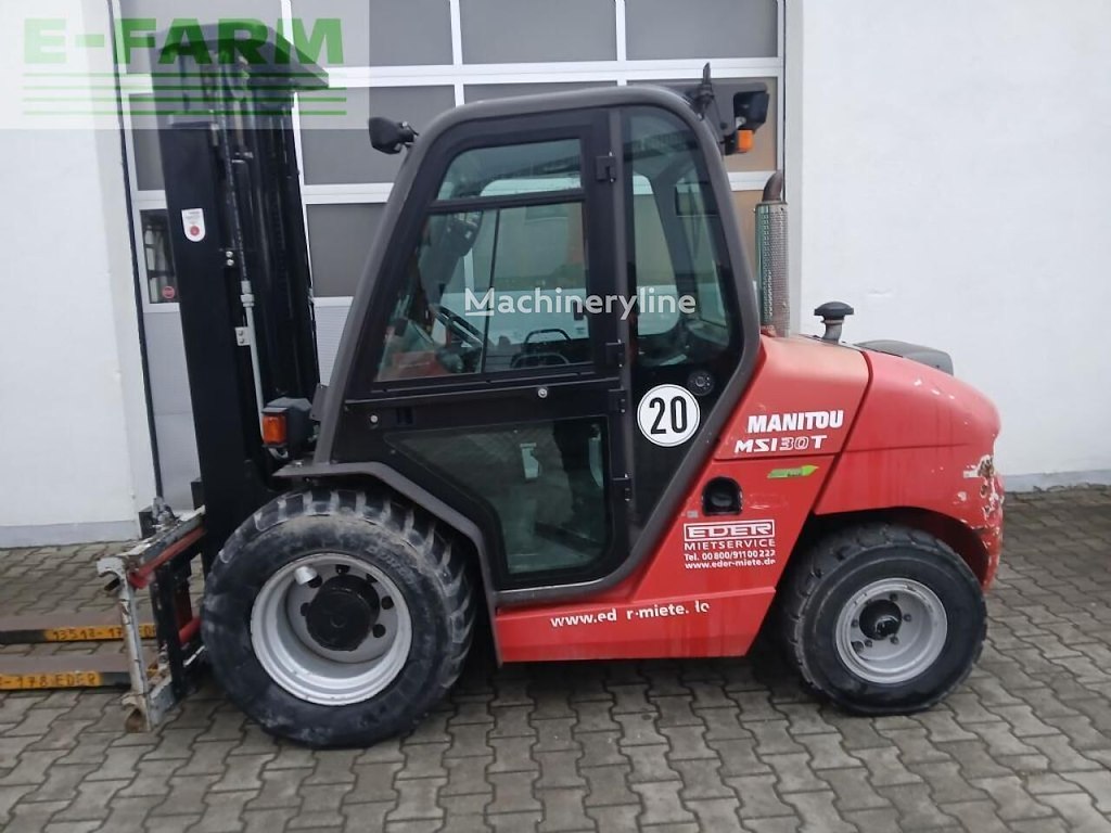Manitou msi 30t4st3b dizel viljuškar