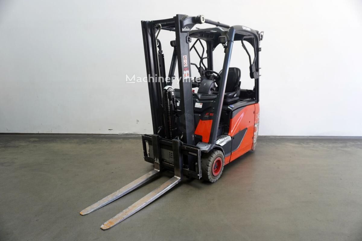 Linde E 16 H EVO 386-02 električni viljuškar