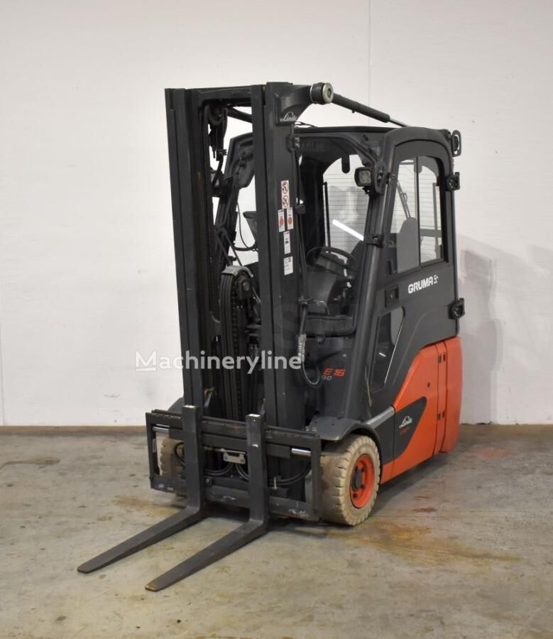 Linde E 16 C EVO 386-02 električni viljuškar