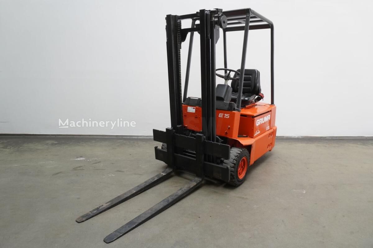 Linde E 15 Z 324 električni viljuškar