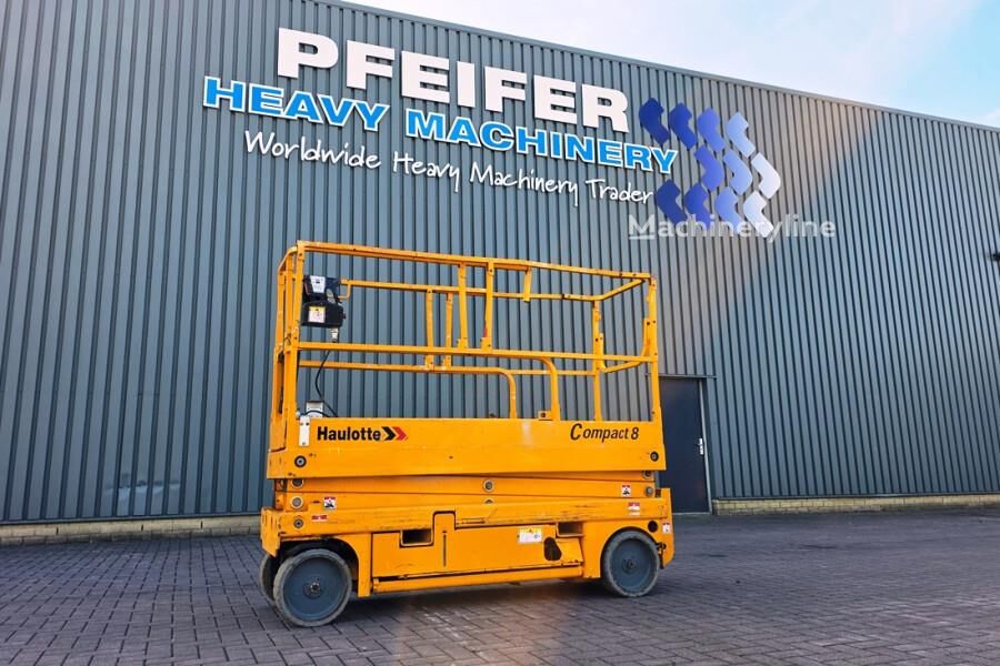 Haulotte Compact 8 Electric, 8.2m Working Height, 350kg Cap makazasta platforma