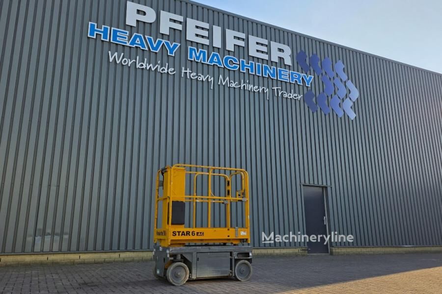 Haulotte Star 6 Electric, Non Marking Tyres, 5.8m Working H jarbolna penjajuća platforma