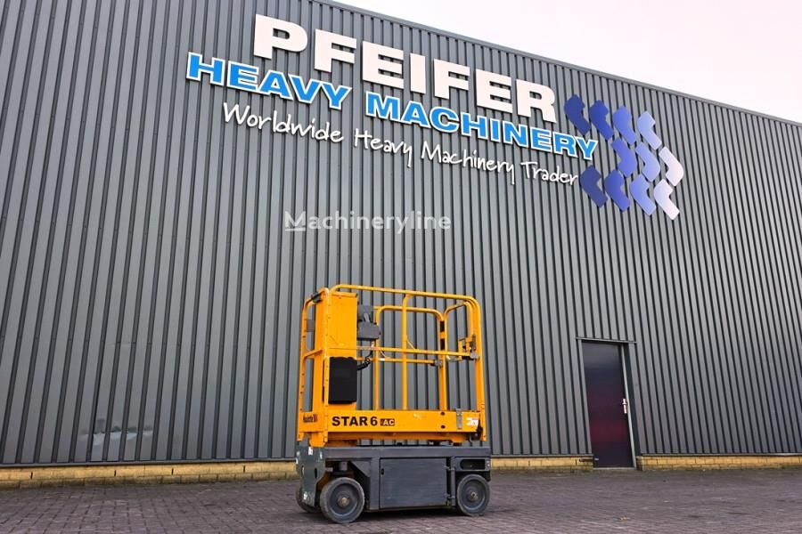 Haulotte Star 6 Electric, Non Marking Tyres, 5.8m Working H jarbolna penjajuća platforma