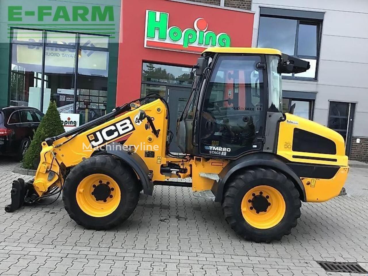 JCB tm 220 teleskopski prednji utovarivač