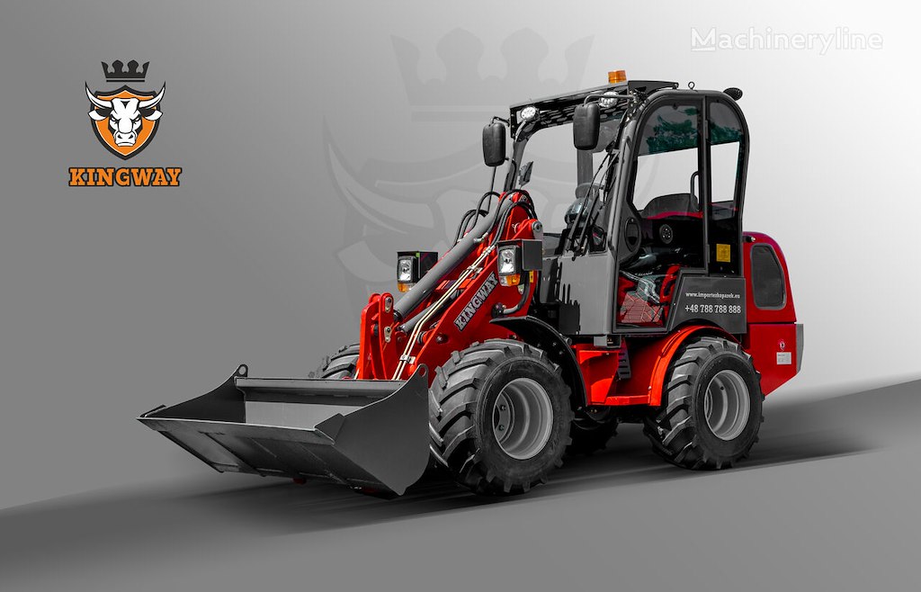 Novi Kingway FARMER 810 Turbo Kubota Motor Kardanwelle multifunkcionalni utovarivač