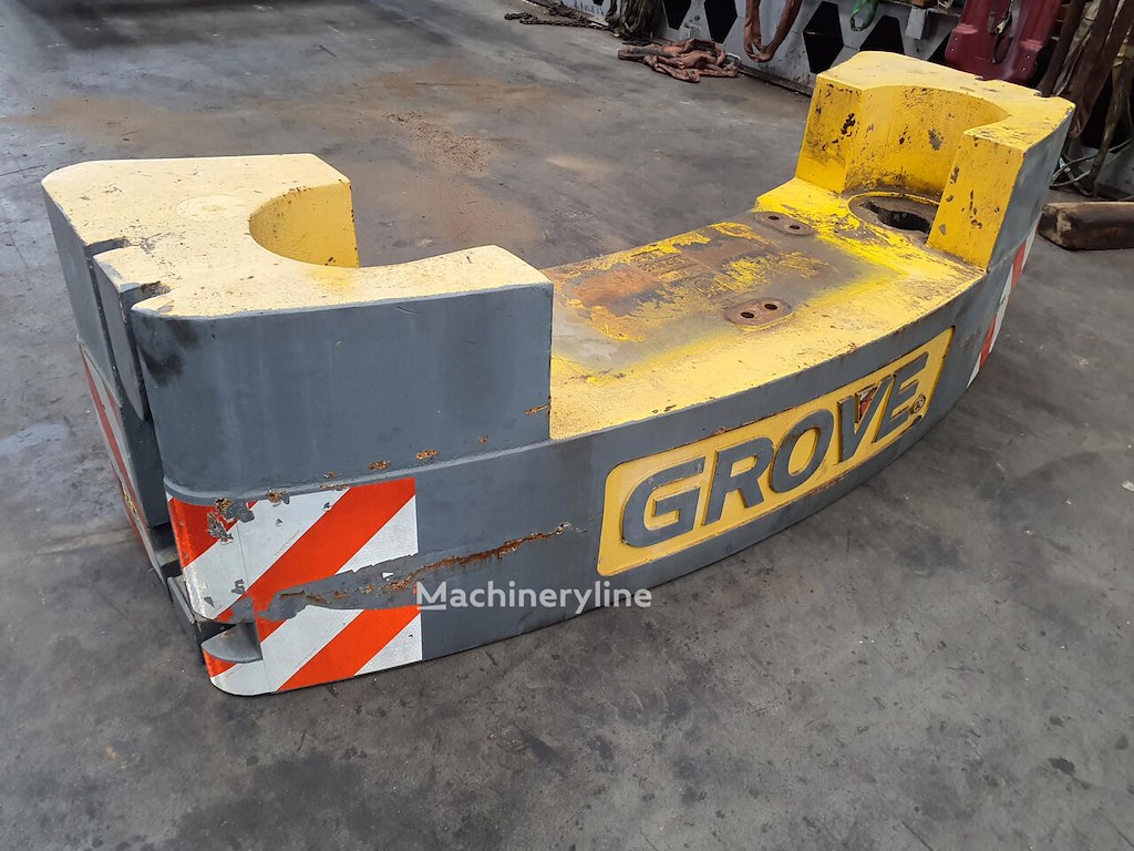 Grove GMK 3055 counterweight 6.6T protivteža pokretne dizalice