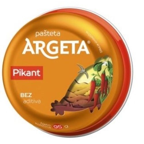 Argeta Pikant pašteta 95g