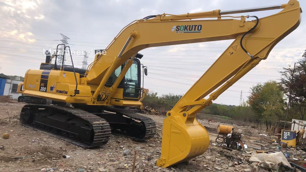 Komatsu PC200 bager guseničar