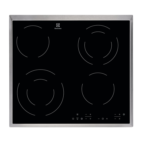 Electrolux EHF6342XOK Ugradna staklokeramička ploča, Proširive zone, Inox ram