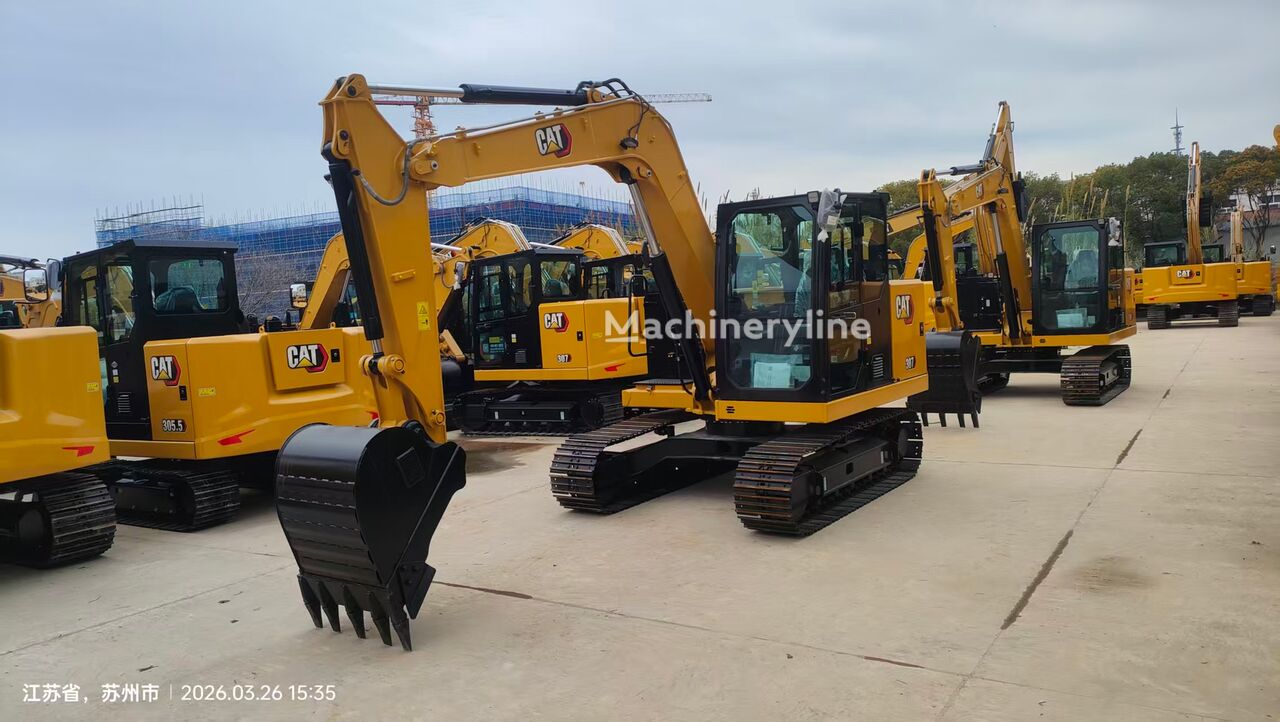 Caterpillar 307 midi bager