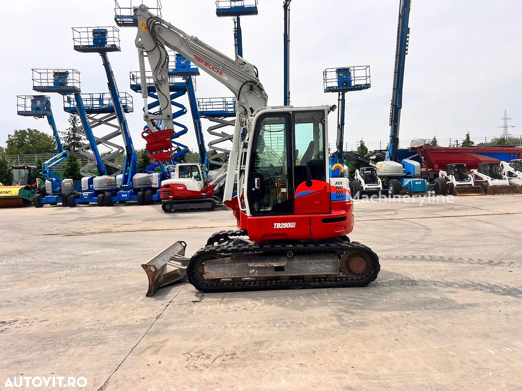 Takeuchi TB280FR mini bager