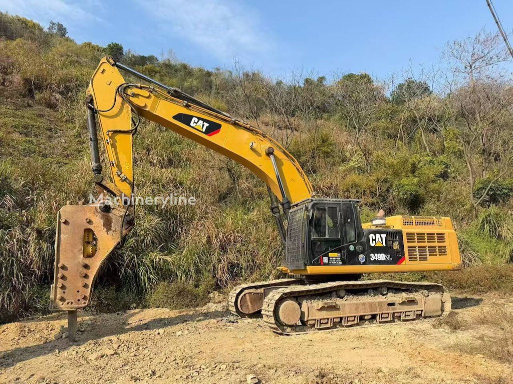 Caterpillar 349DL bager guseničar