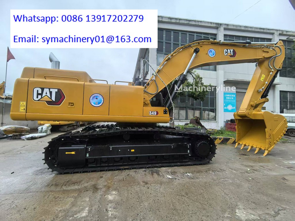 Caterpillar 349D2L CAT 349 340 345 336 bager guseničar