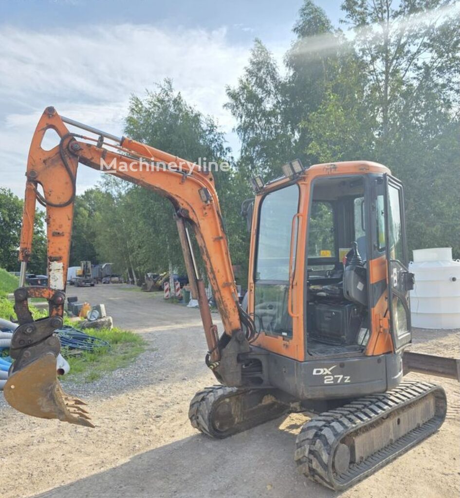 Doosan DX27Z mini bager