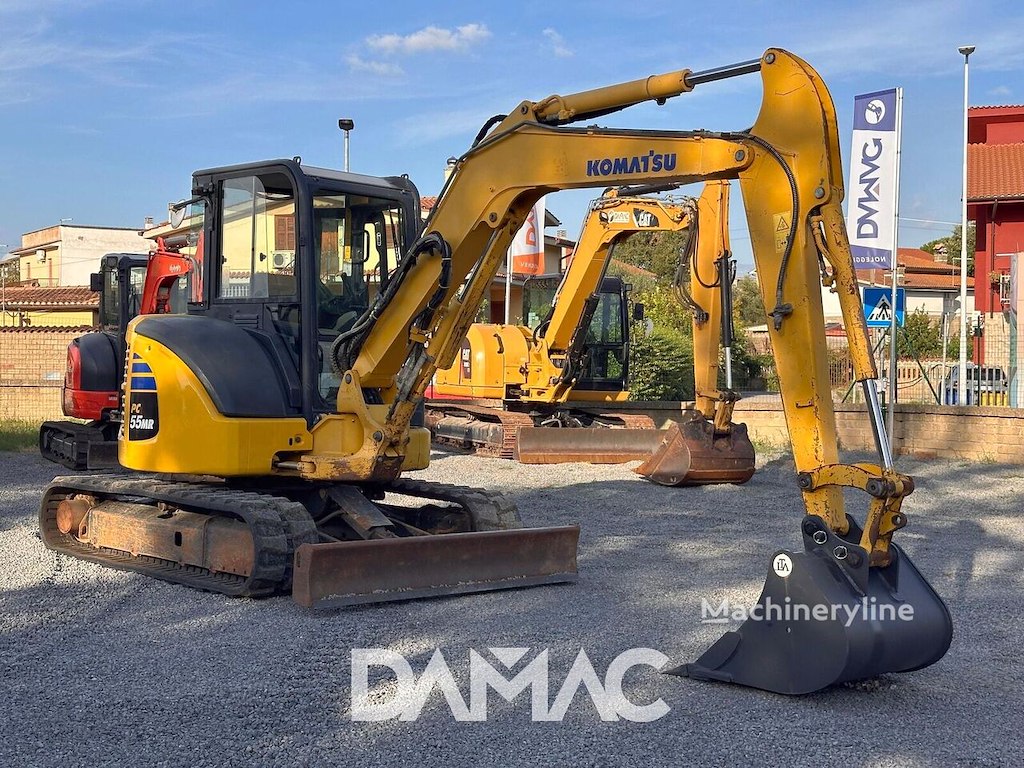 Komatsu PC55MR-3 mini bager