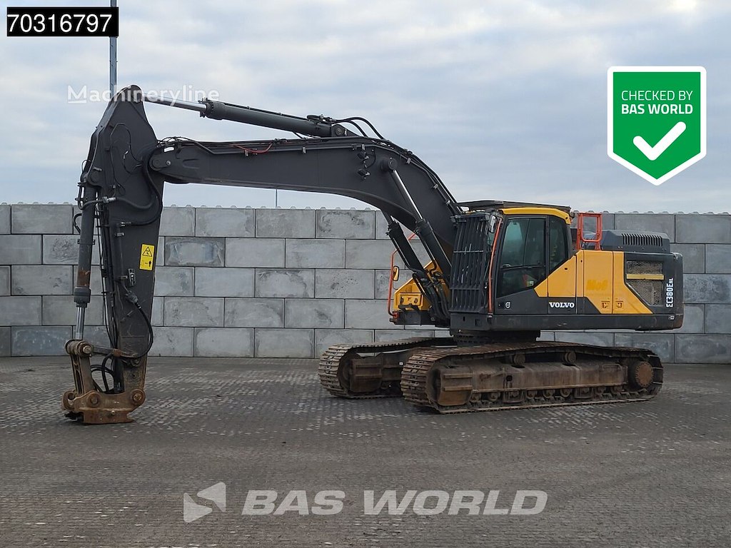 Volvo EC380 E NL Narrow bager guseničar