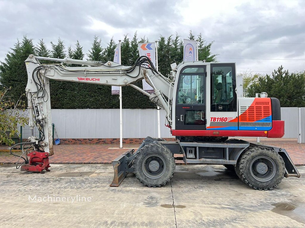 Takeuchi TB1160W bager točkaš