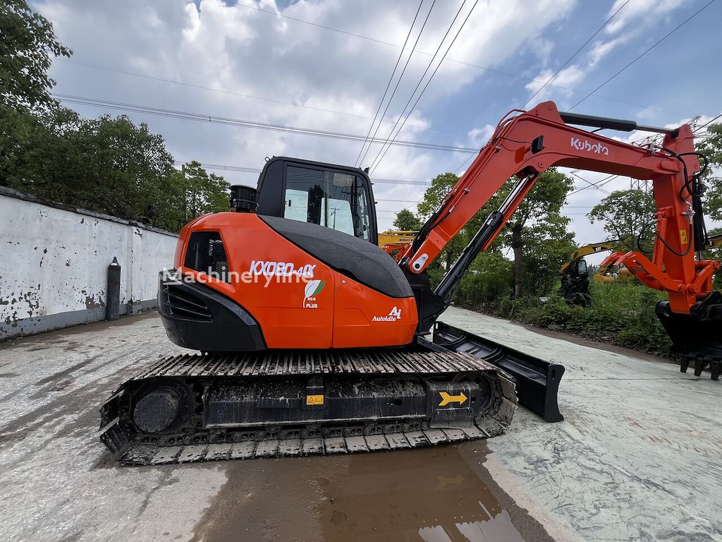Kubota KX080-4CX midi bager