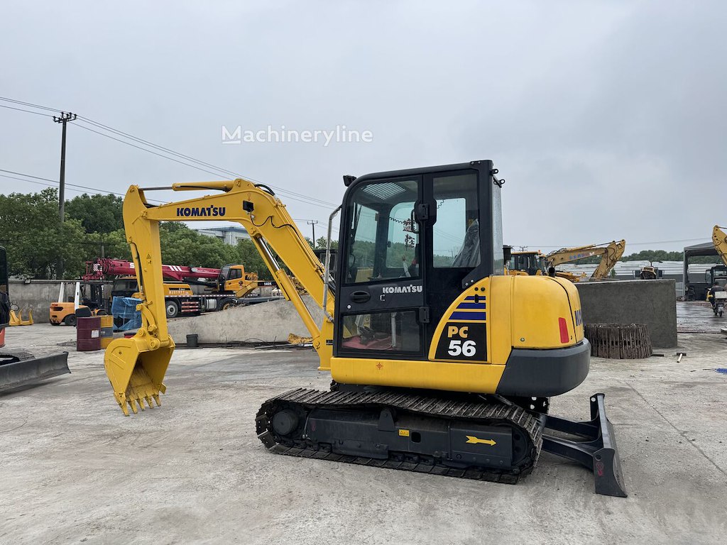 Komatsu PC56 mini bager
