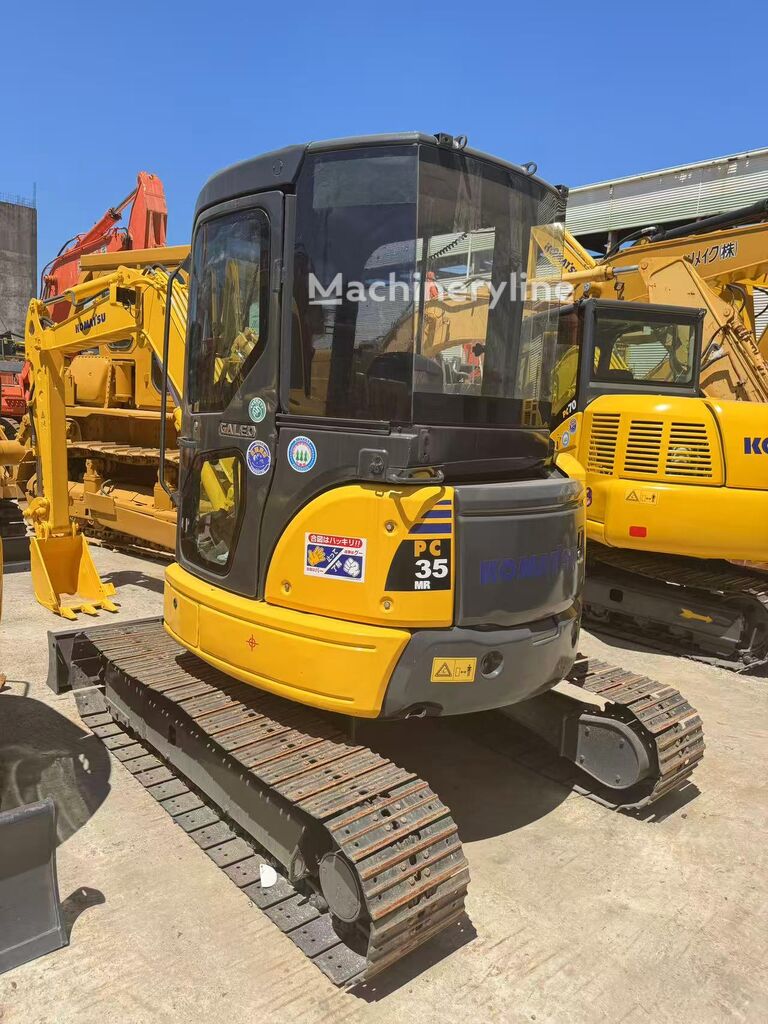 Komatsu PC35MR mini bager