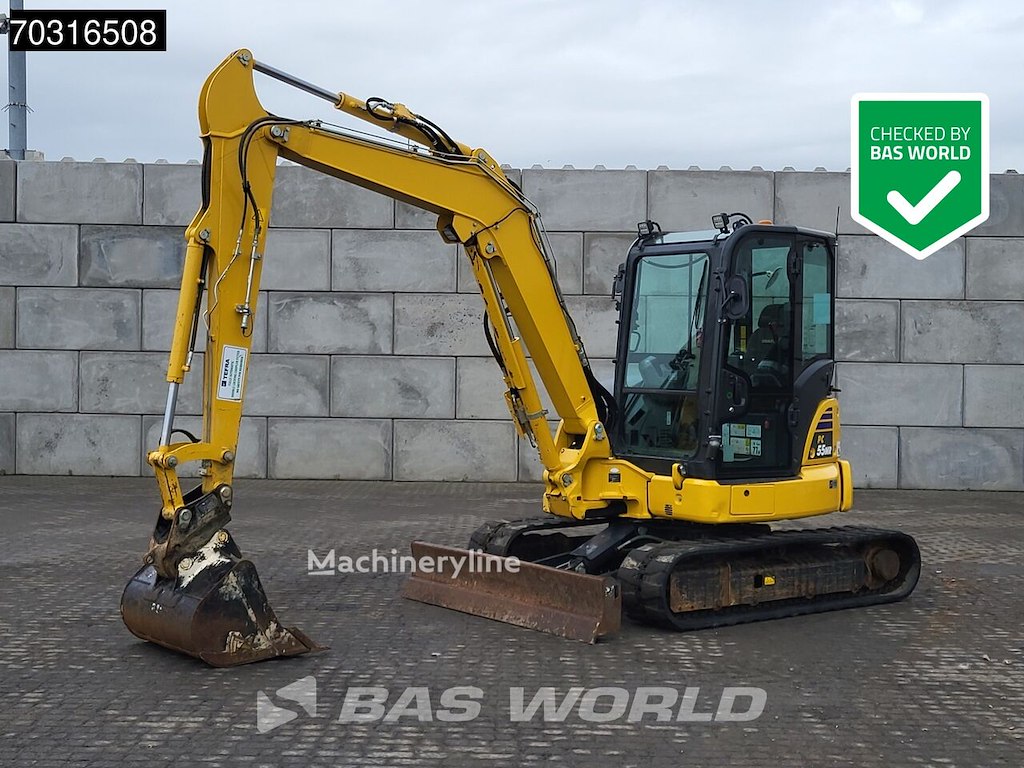 Komatsu PC55 MR-5E0 mini bager