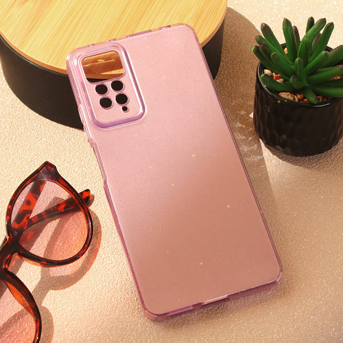 Maska Sparkle Dust za Xiaomi Redmi Note 11 Pro 4G/5G/Note 12 Pro 4G ljubicasta