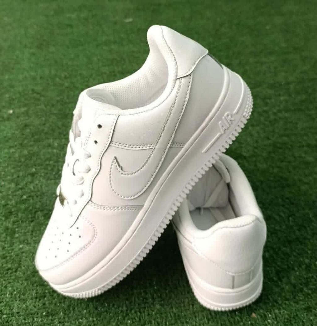 Patike – Nike Air force, 36-41 - Gornjište: glatka bela