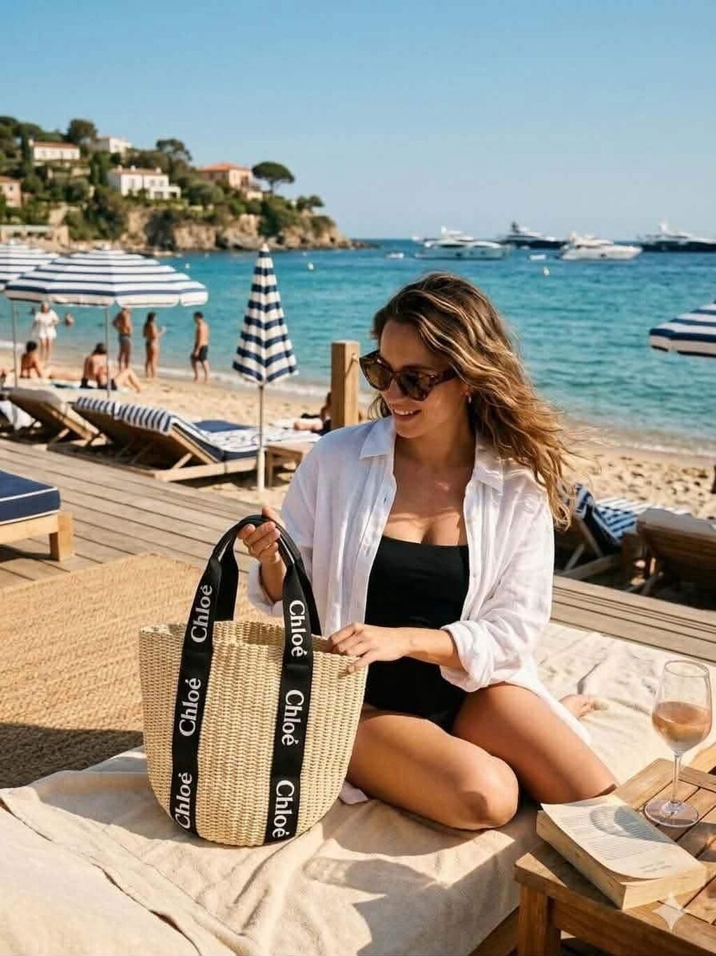 Pletena tote torba Chloé – letnji must-have za plažu i grad    CHLOÉ