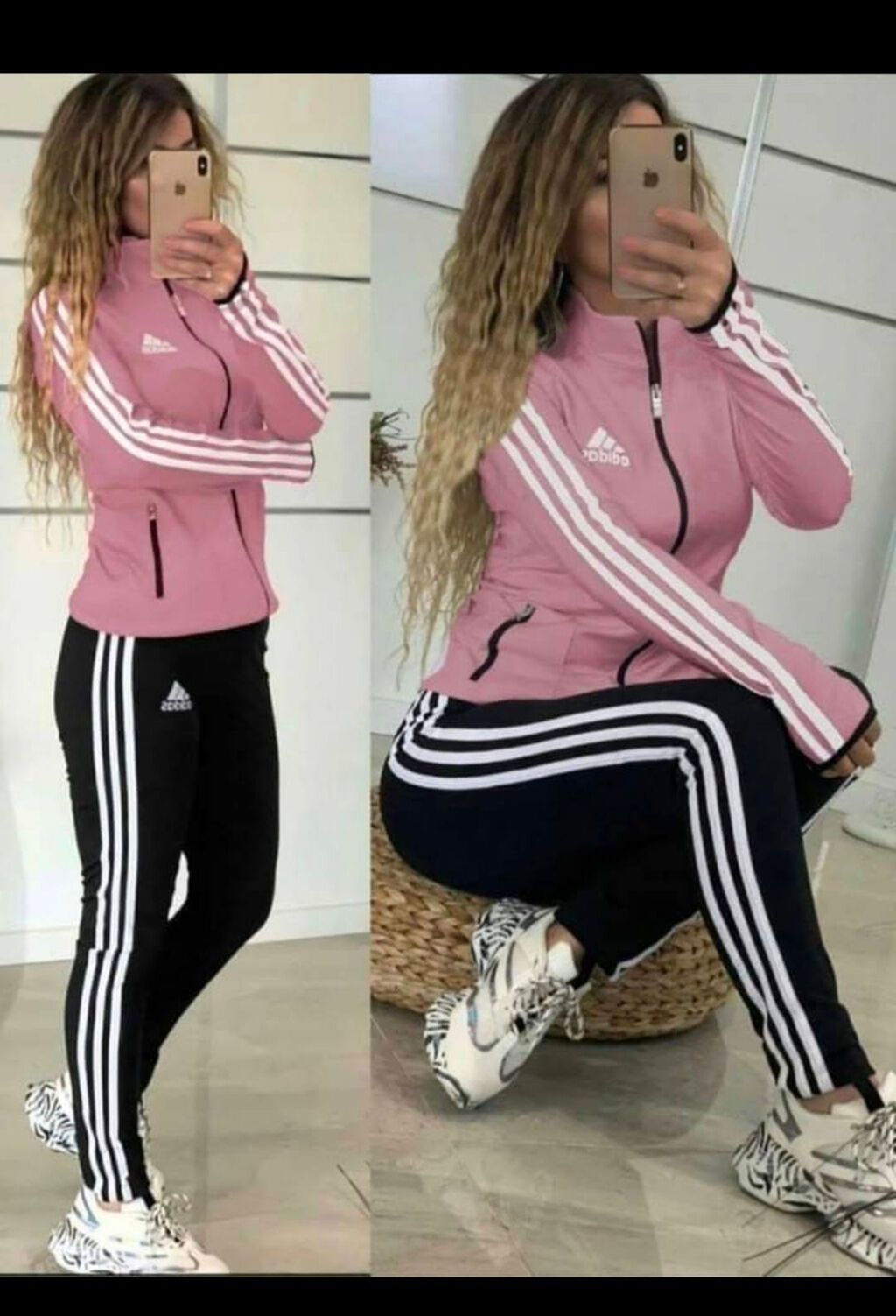 Adidas ženska trenerka NOVO Novo Veličine s m l xl 2xl 3xl fb Moja