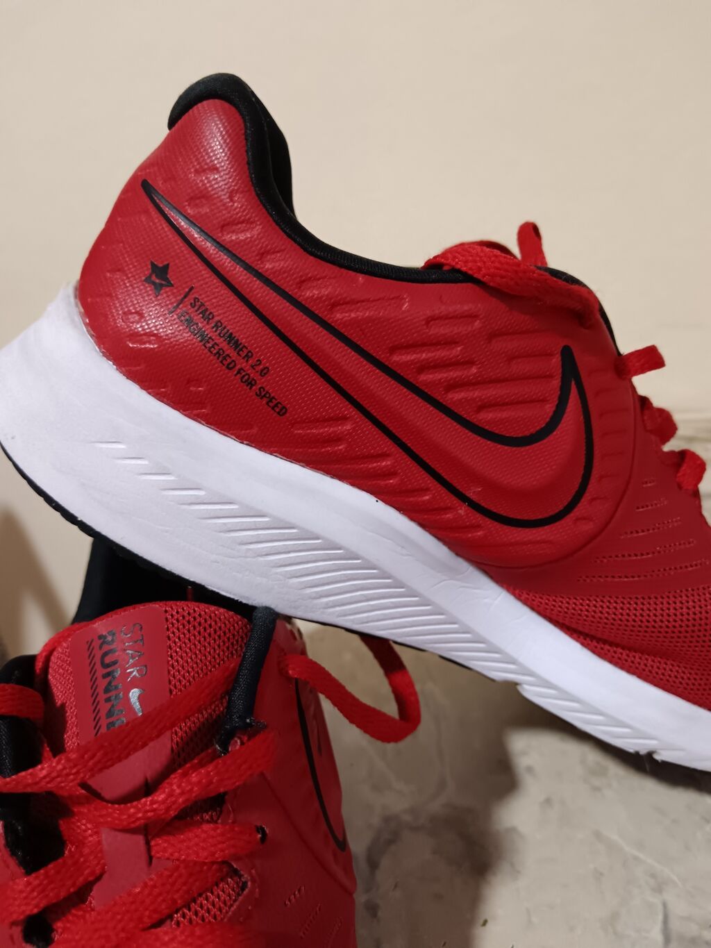 Nike Star Runner 2.0 – crvene patike za trčanje, 39 - Model: Star